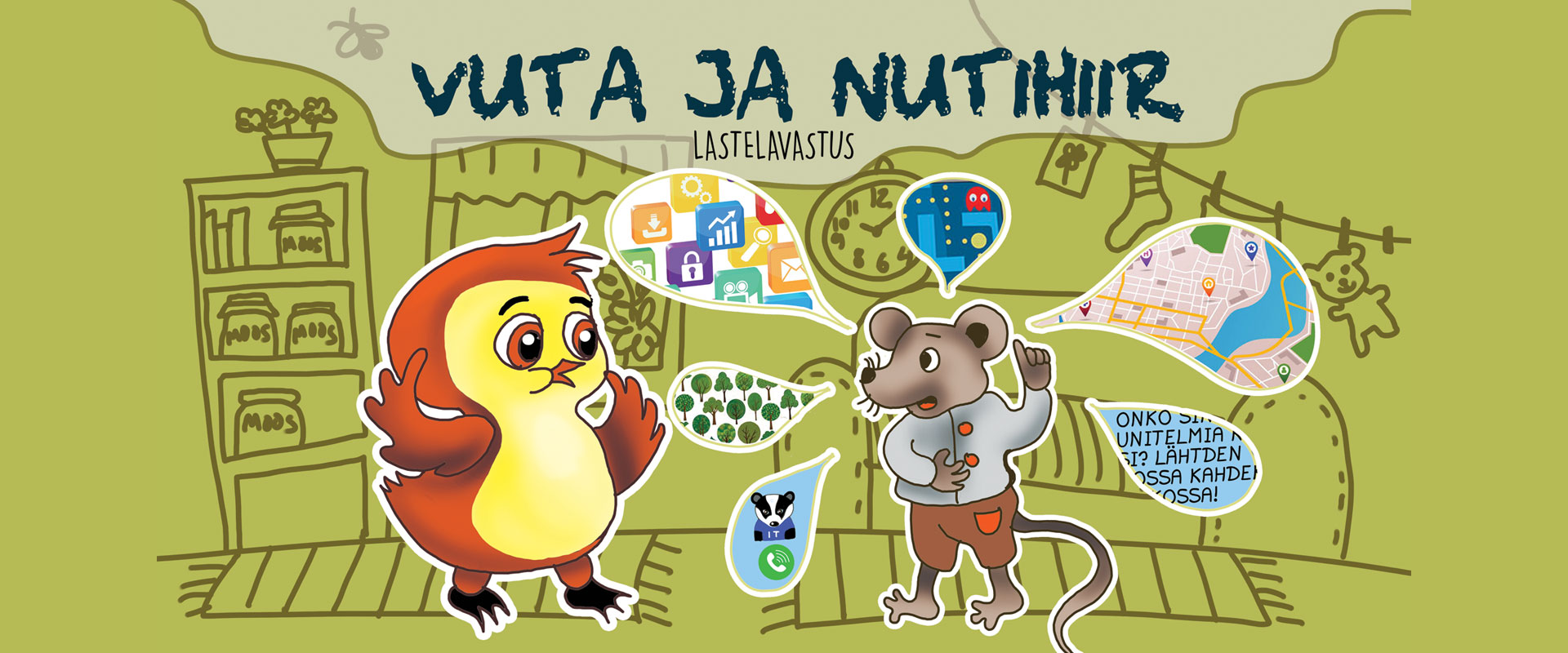 Kogupere etendus Vuta ja Nutihiir - Vudila