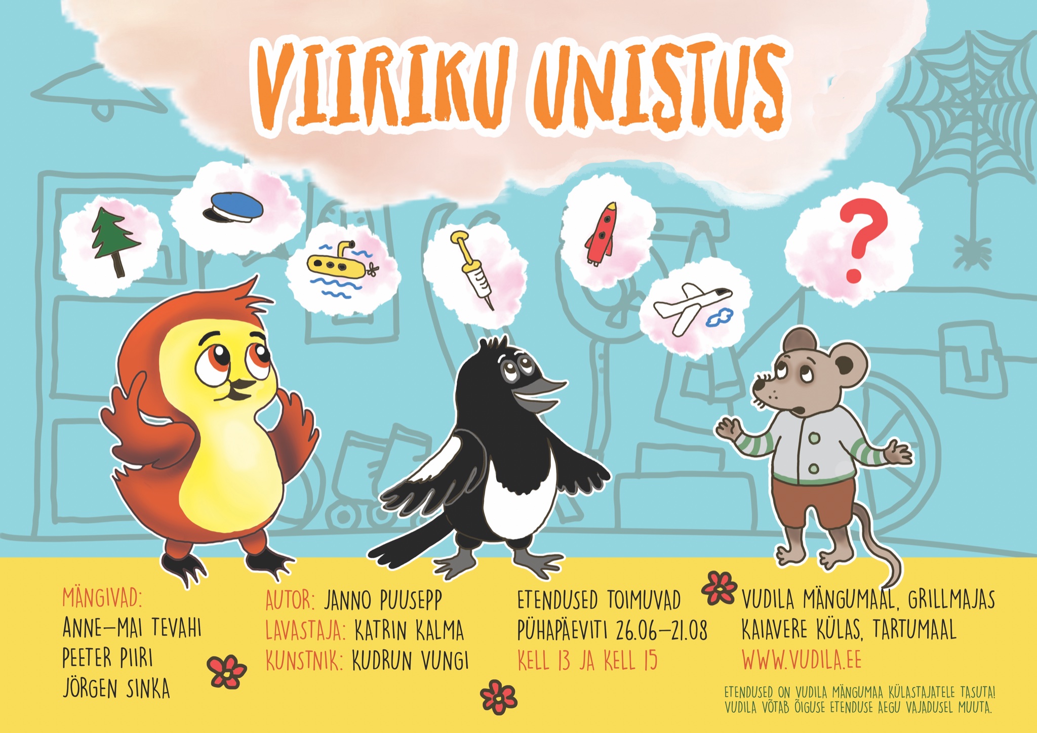 Teatrietendused on tagasi! - Vudila