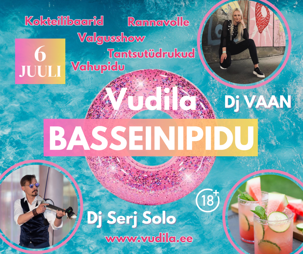 Basseinipidu Eesti suurimas väliõhubasseinis! - Vudila